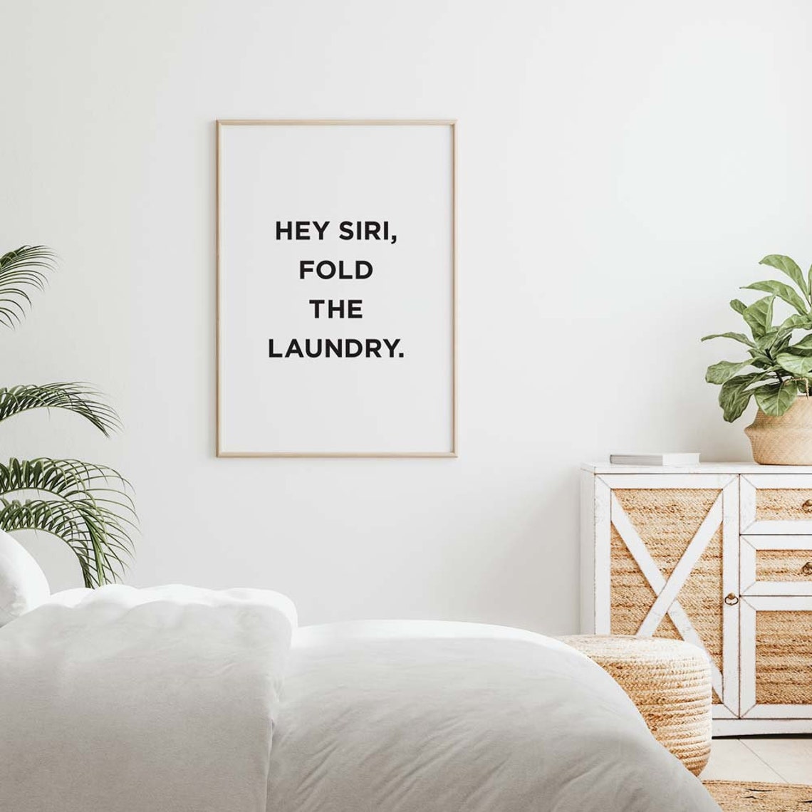 Hey Siri - Downloadable Print - Typographic Poster - Wall Art - Magic ...