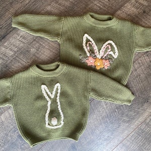Easter Sweaters|toddler and Baby Sweater|oversized Kids Sweater ...