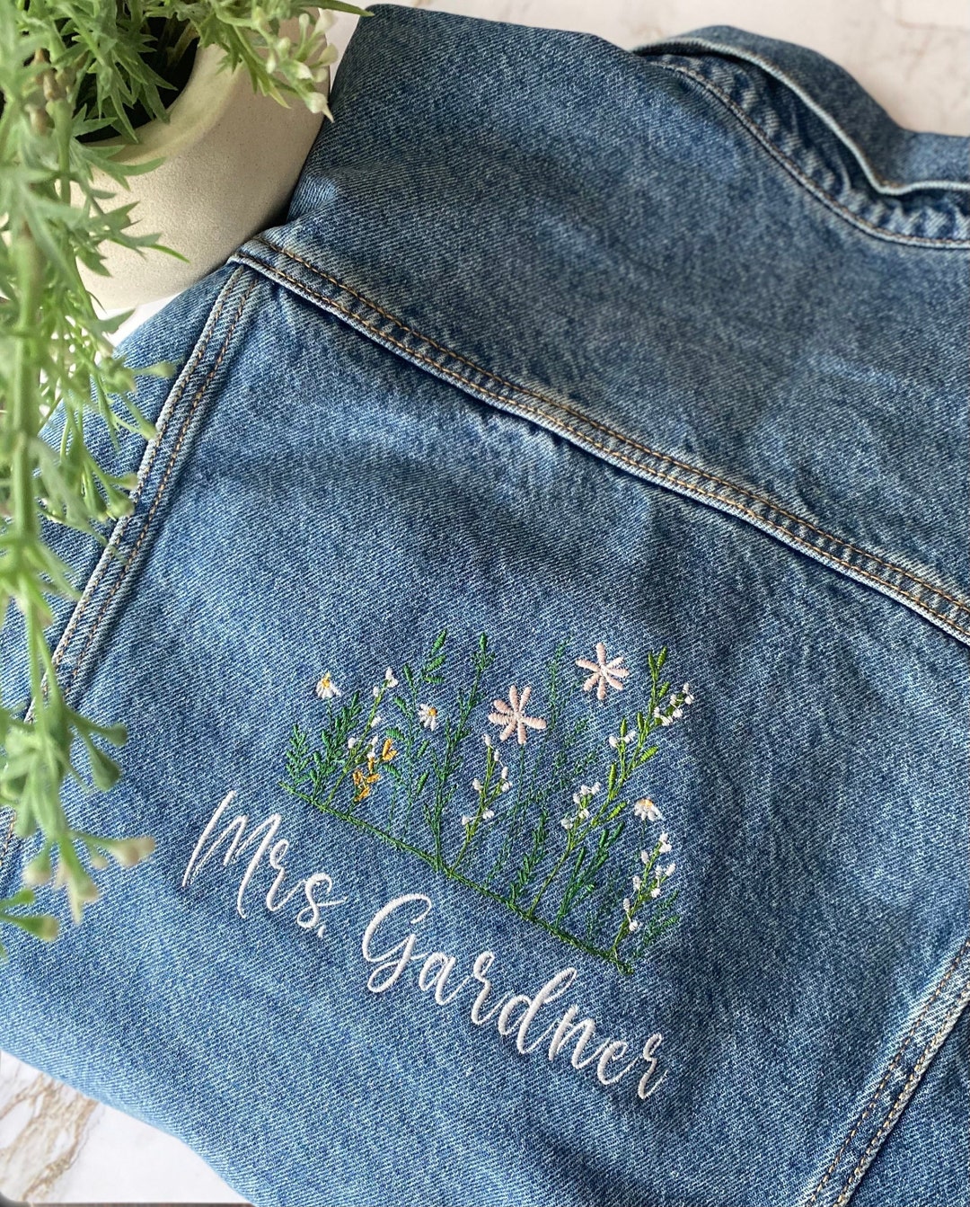Mrs Jean Jacket | Bride Jacket | Bride Jean Jacket | Bride to Be ...