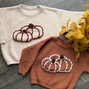 Fall Baby and Toddler Sweater |personalize Sweater|fall Sweater ...