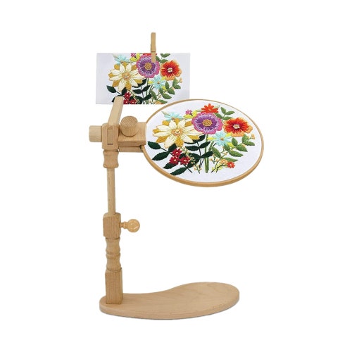 Embroidery Stand Adjustable Rotated Cross Stitch Stand Lap - Etsy