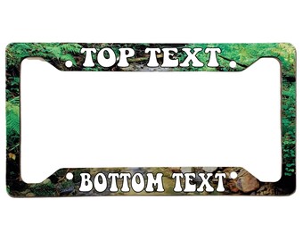 Nature License Plate Frame - Etsy