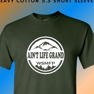 Aint Life Grand Mountains WSMFP Outdoors Shirt | Panic Inspired Fan Art ...