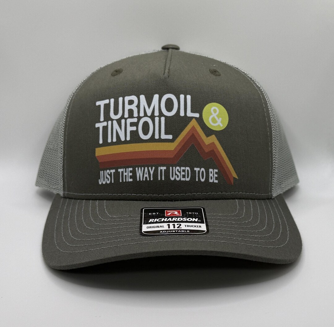 Turmoil & Tinfoil Printed Graphics on a R112 | Classic Trucker Cap ...