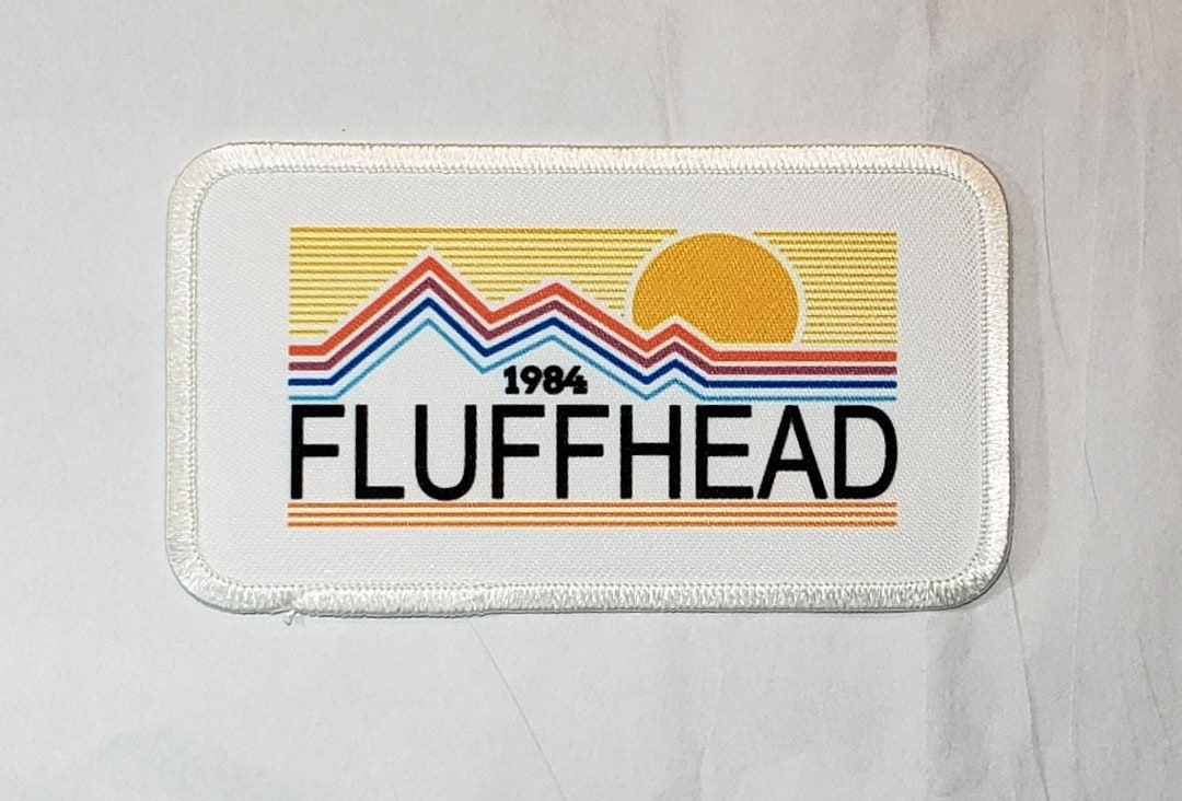4.25 X 2.5 Patch Fluffhead 1984 Printed Patch Iron or Stitch Gift Jean ...