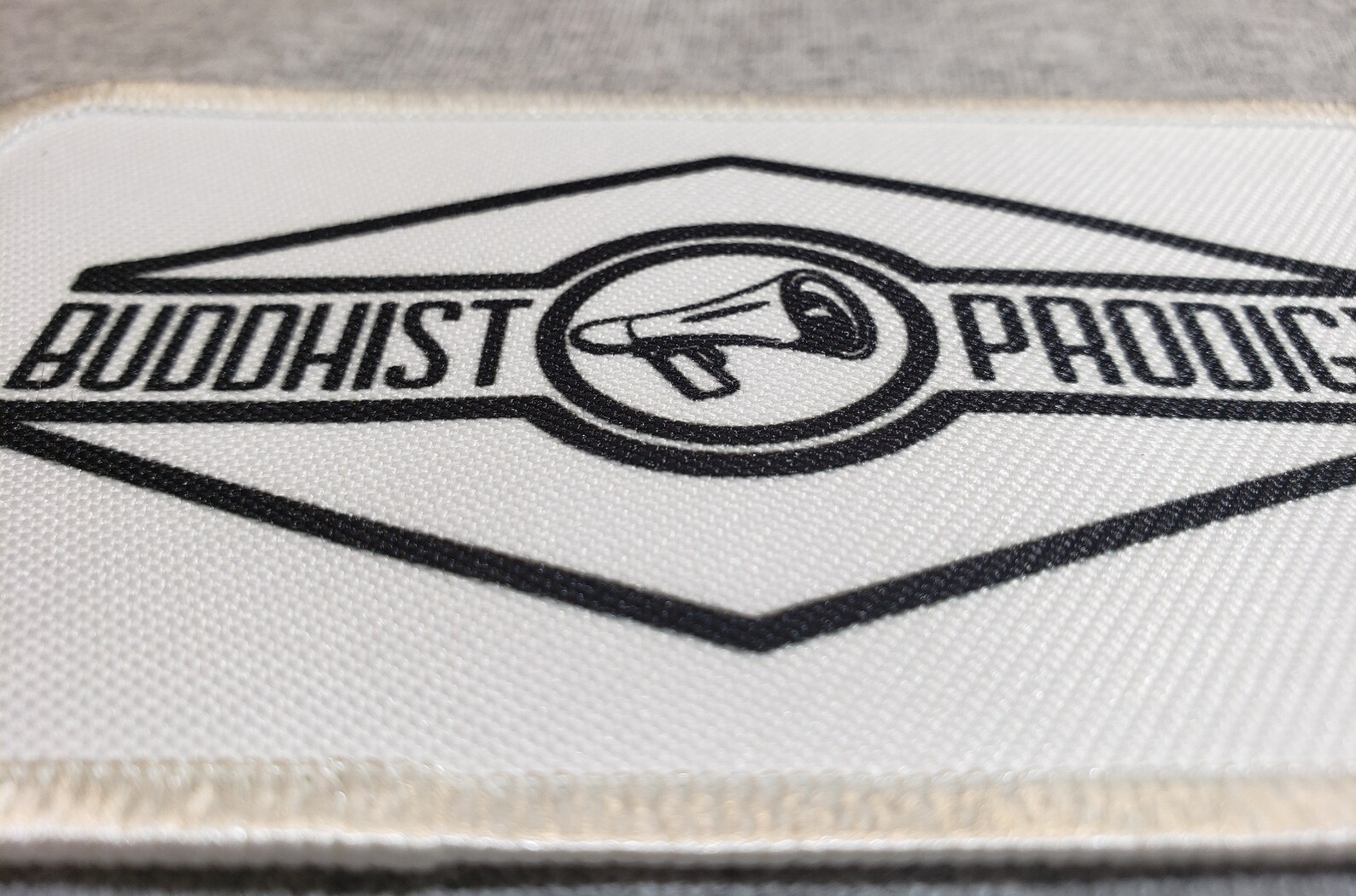 4.25 X 2.5 Patch Buddhist Prodigy Horn FEE | Etsy