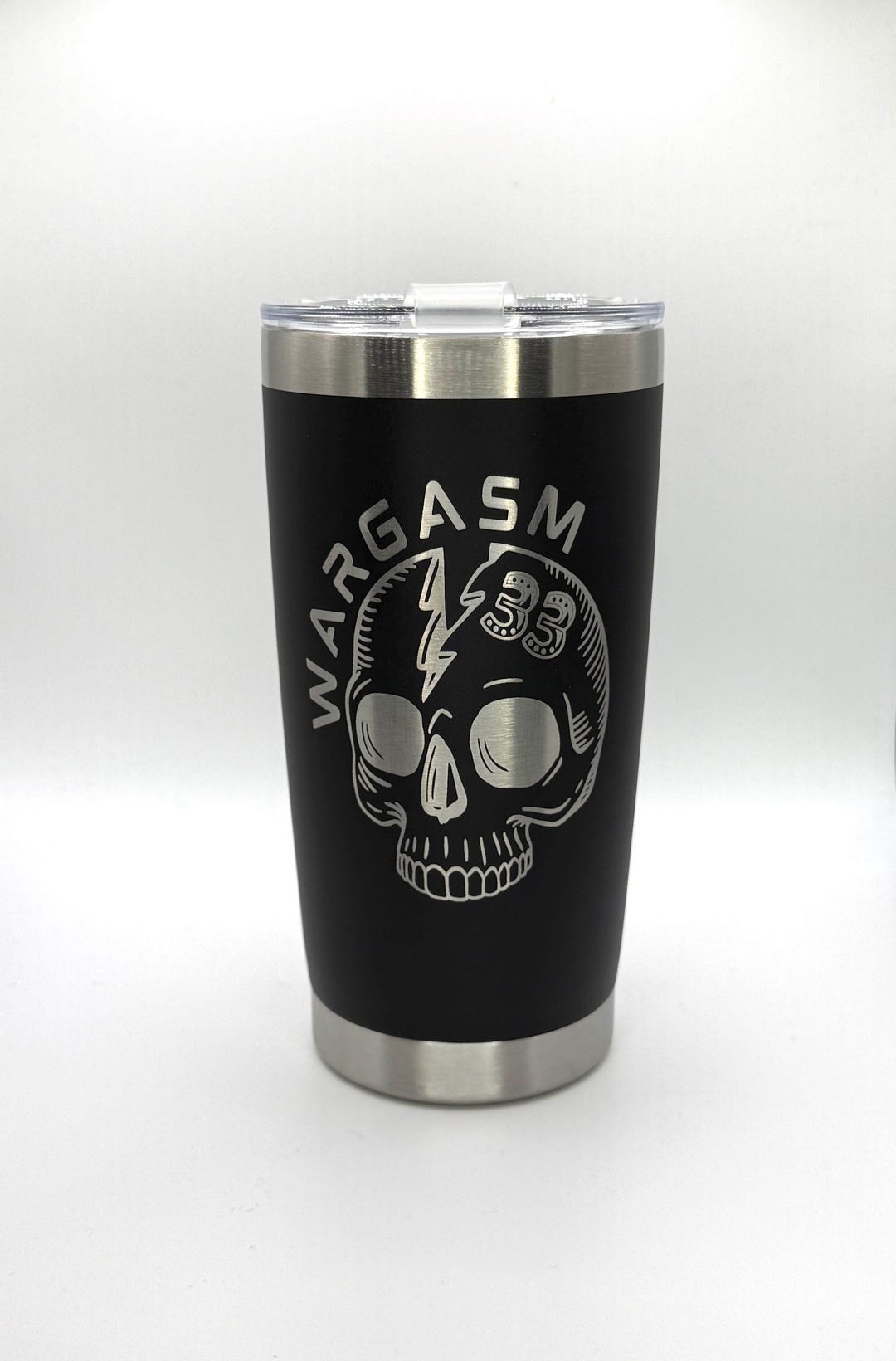 20oz Wargasm 33 Tumbler | Laser Engraved Black | BMFS Lot Style - Etsy