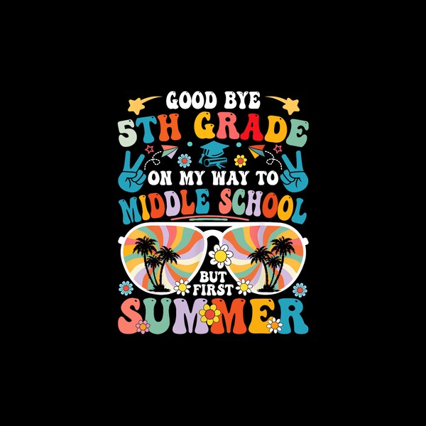 Goodbye 5th Grade Png - Etsy