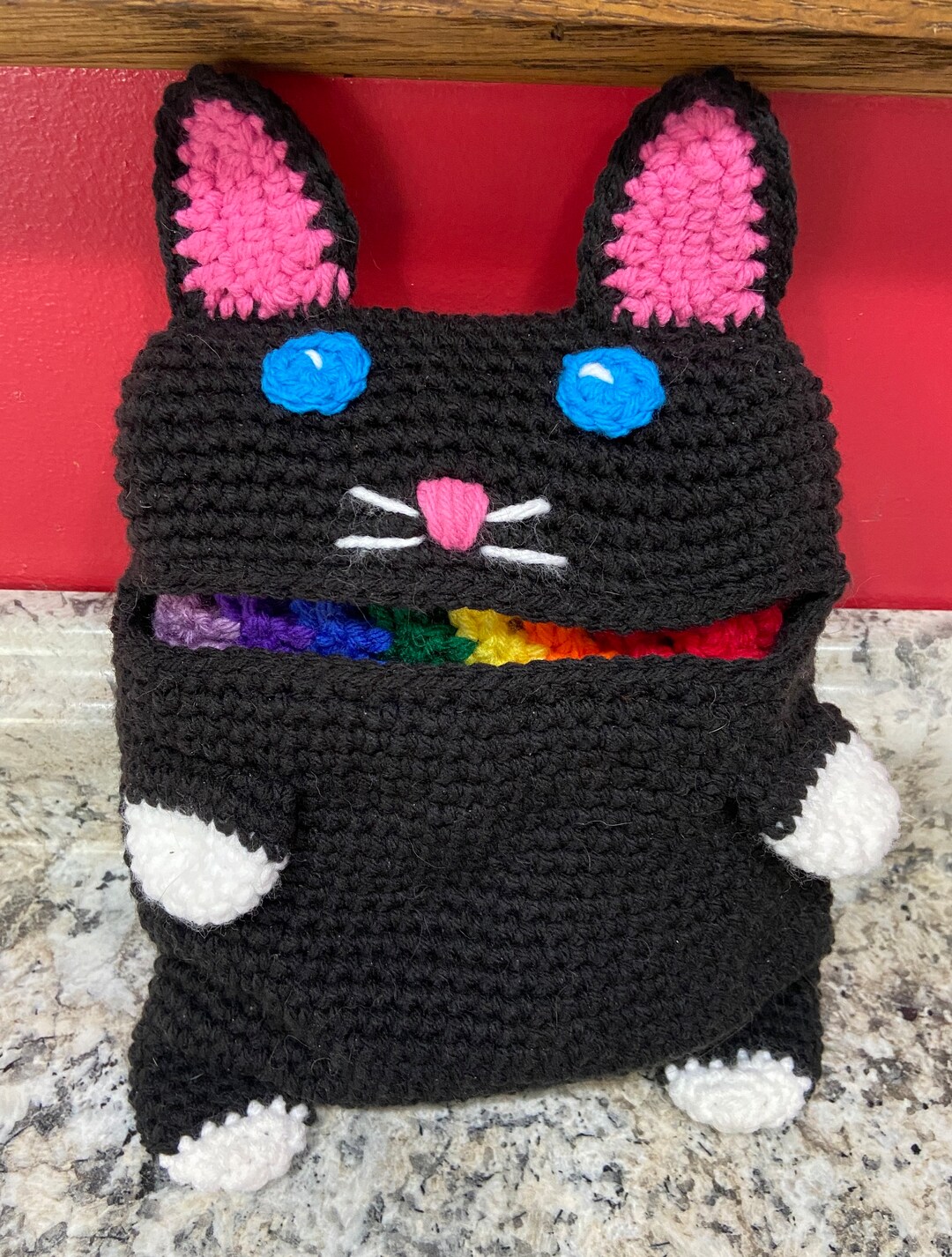 Cat Barf Rainbow Scarf/stuffy - Etsy