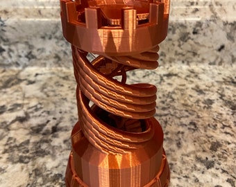 Handmade Wooden Chess Set in the Form of a Rook. Chess Tower. - Etsy