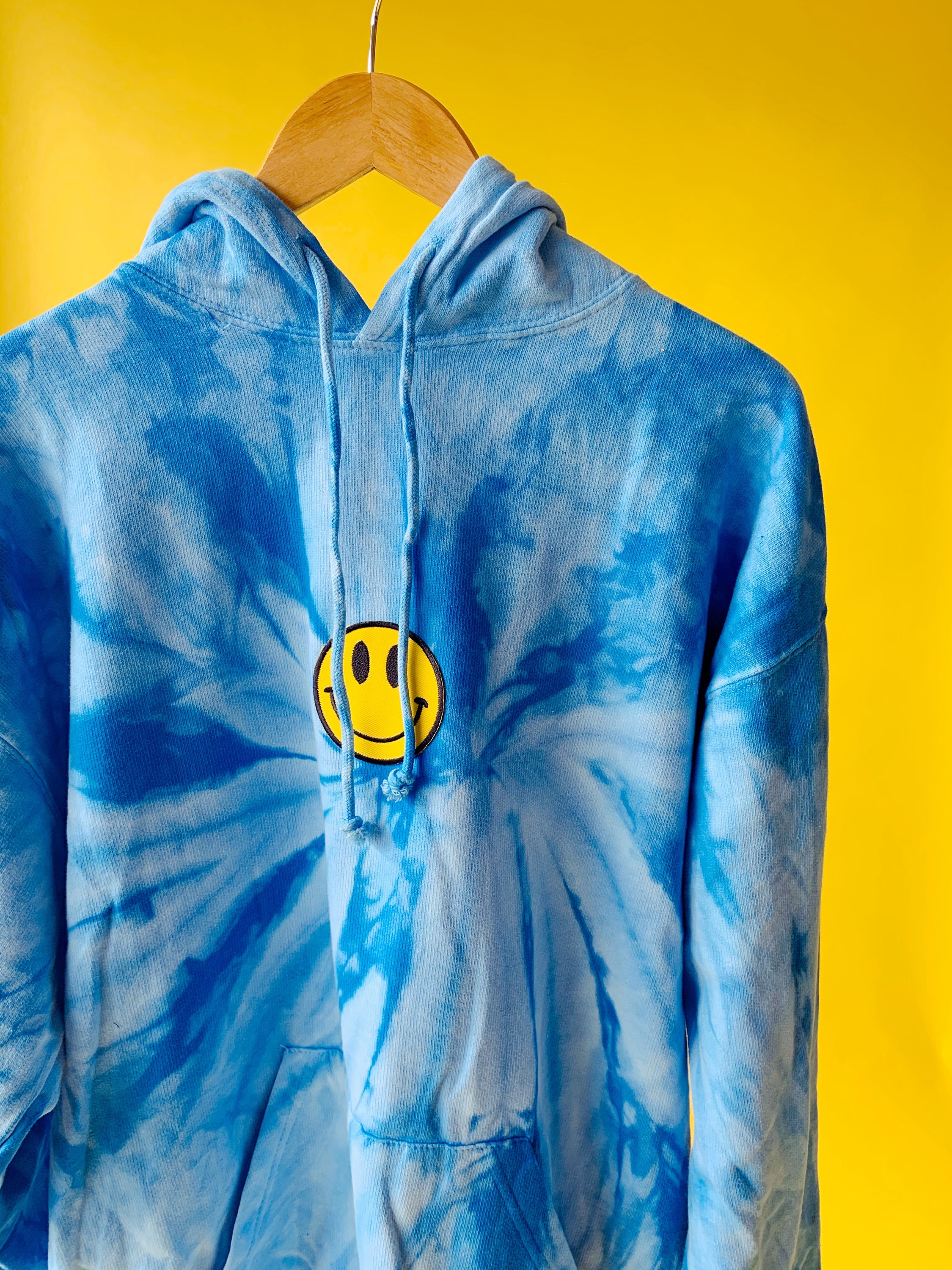 happy face hoodie