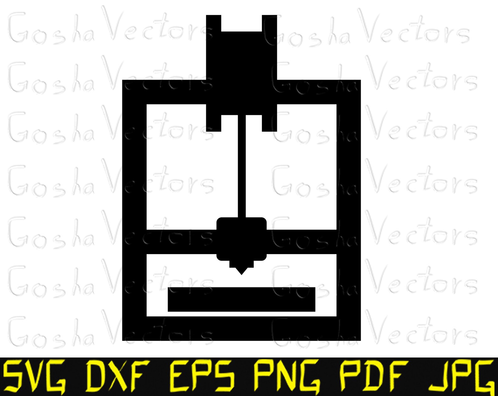 3D printer svg. Additive technology. Cutting file template | Etsy