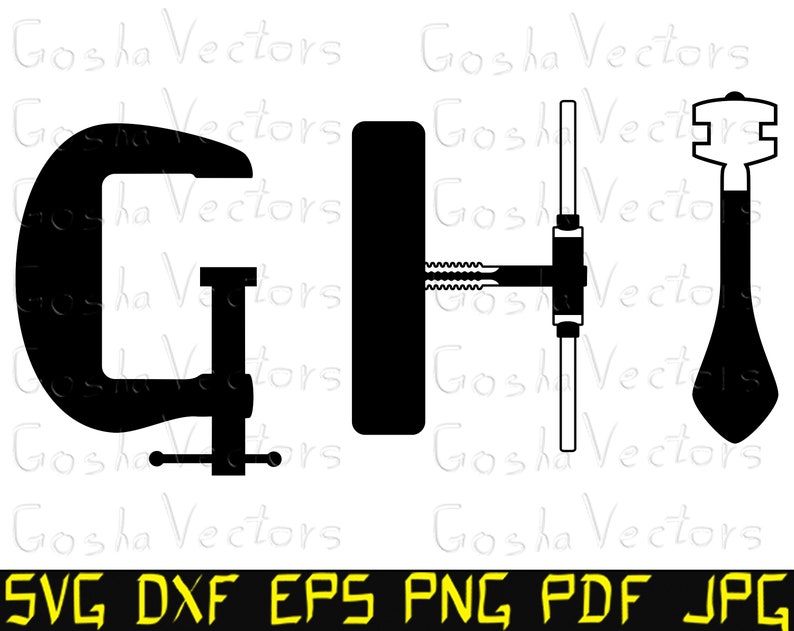 Tools font svg. Tools alphabet svg. Tool-font svg. ABC tools | Etsy
