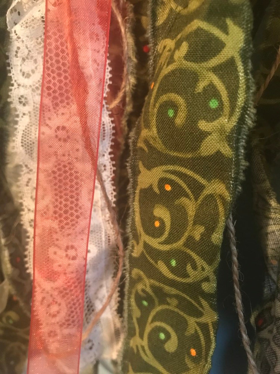 Charming Christmas Cloth Garland - Etsy