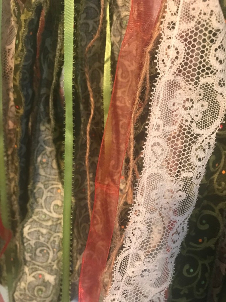 Charming Christmas Cloth Garland - Etsy