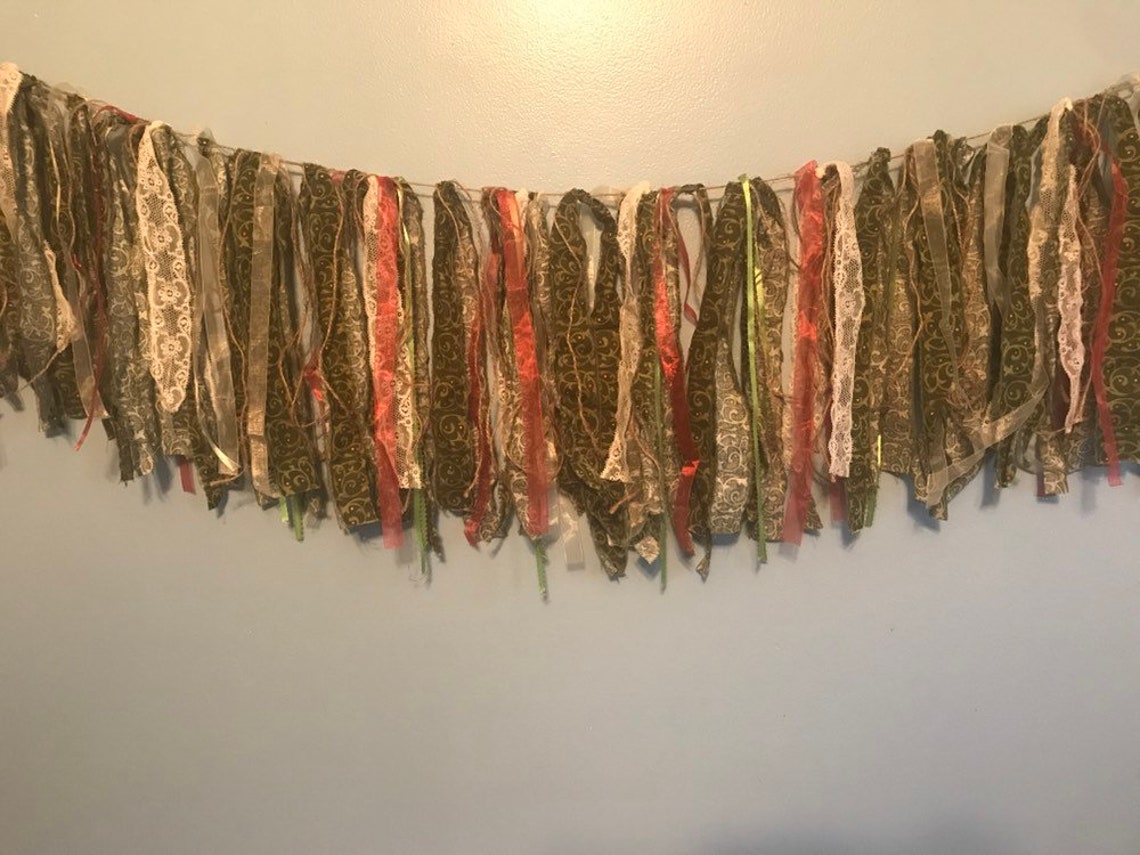 Charming Christmas Cloth Garland - Etsy