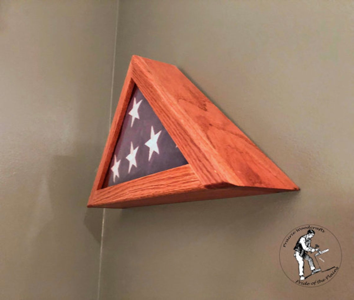 Flag Display Box / Flag Shadow Box 3x5 | Etsy