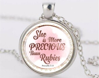 Proverbs 3 15 | Etsy