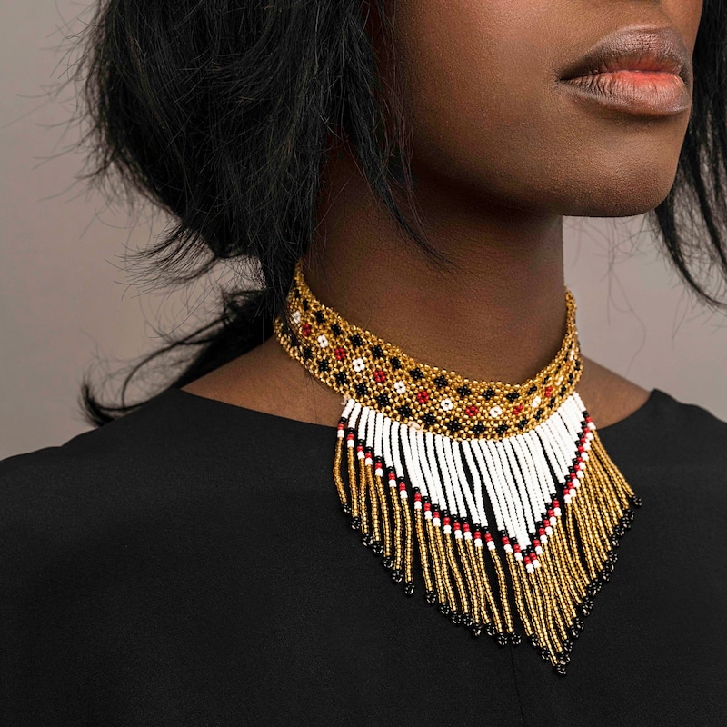 African Choker - Etsy Australia