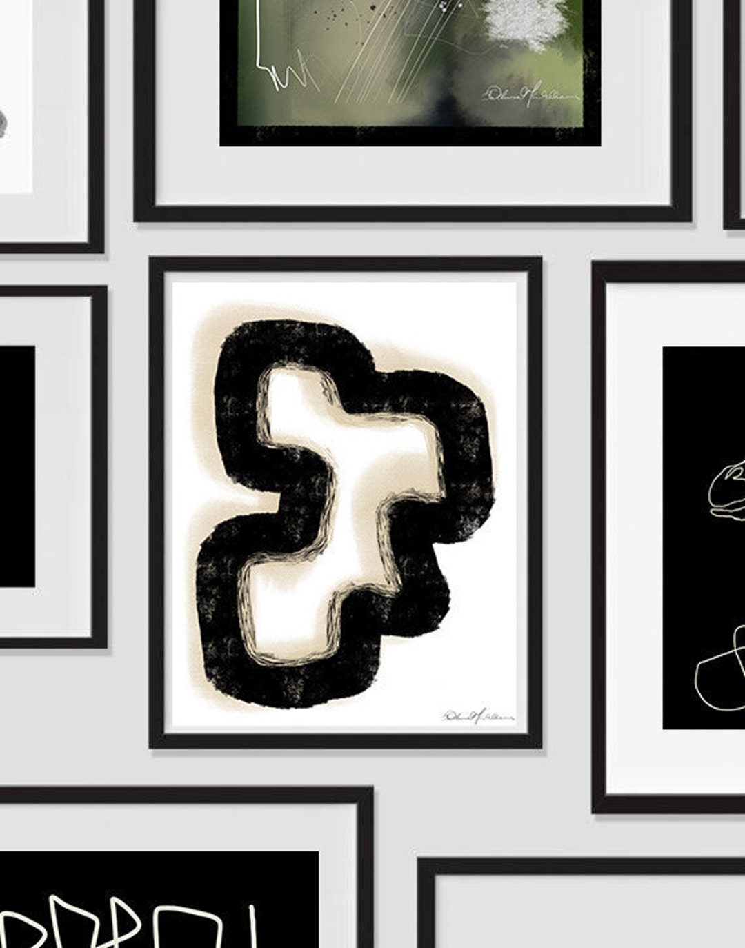 Abstract Drawing, Abstract Wall Art, Printable Wall Art, Minimal Wall ...