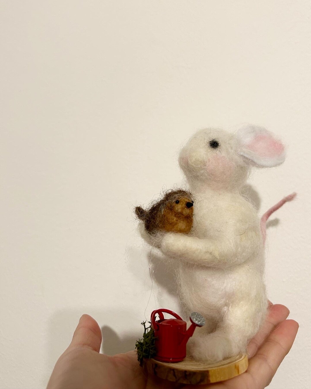 When a Robin Appears Mouse Watering Can Gift - Etsy