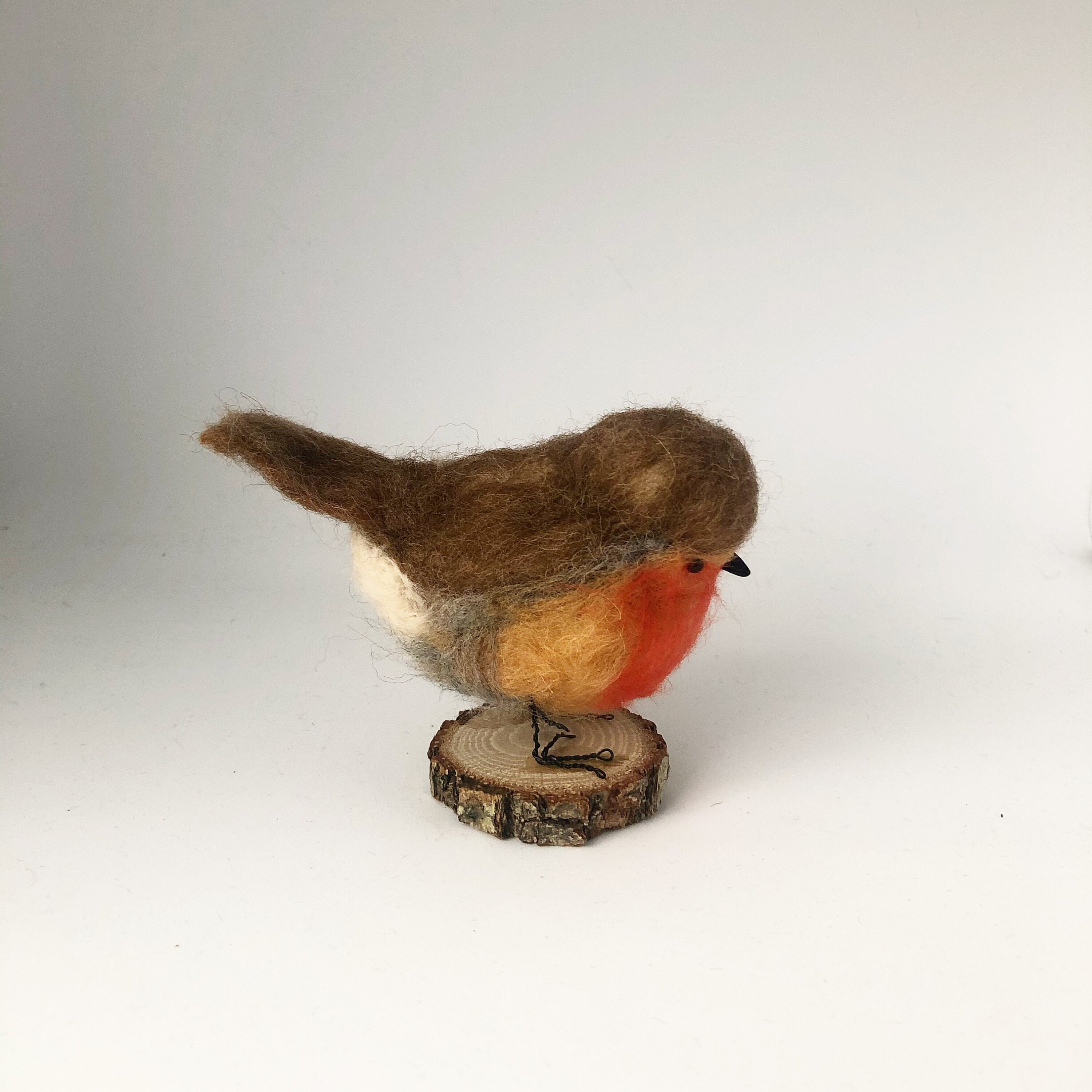 Robin Red Breast Felted Bird Christmas Festive Gift - Etsy