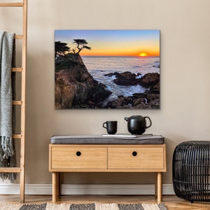 Seascape,rustic Decor,monterey Lone Cypress, Seascape,coastal ...