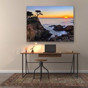 Seascape,rustic Decor,monterey Lone Cypress, Seascape,coastal ...