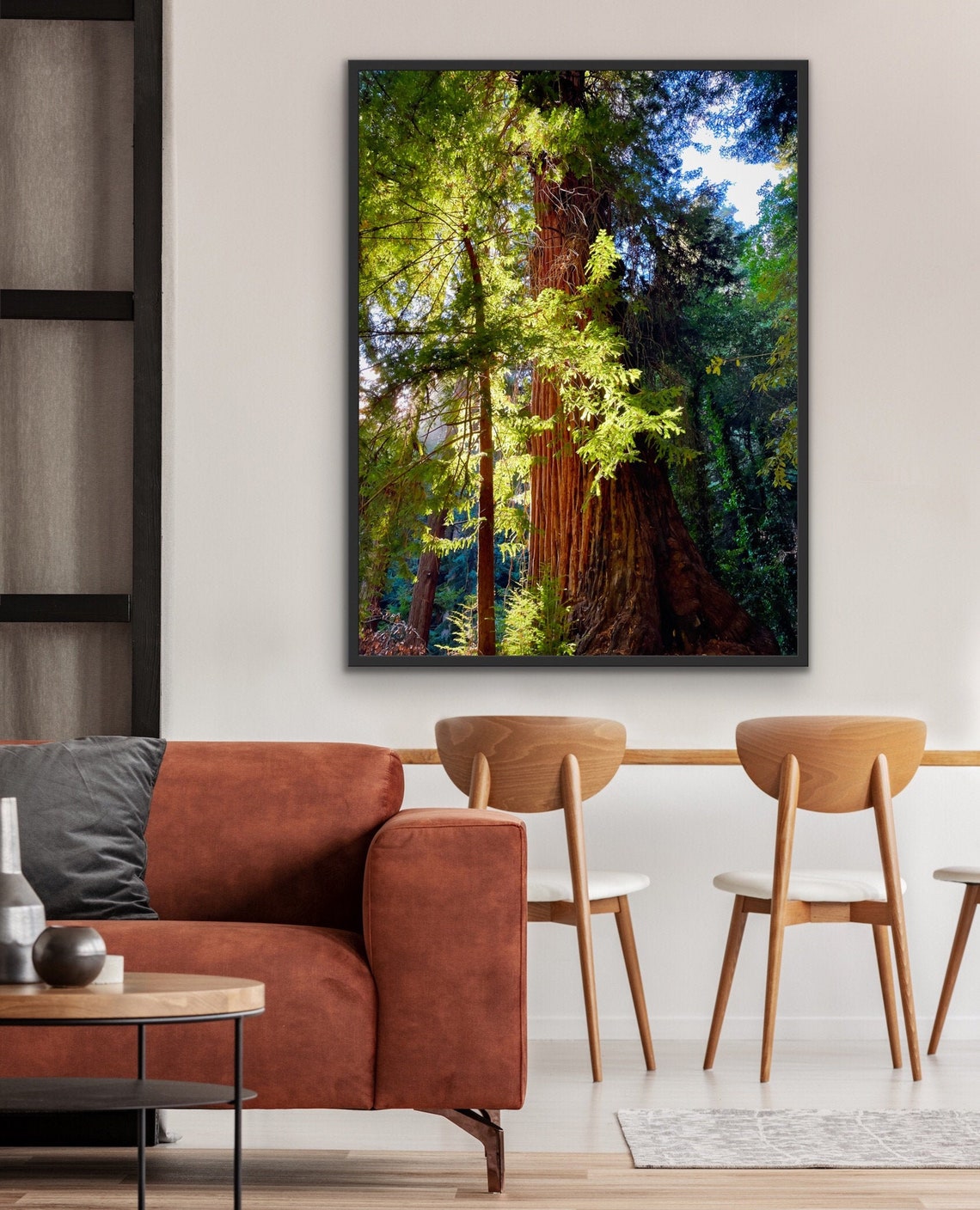 Big surredwoodslandscapegiant redwood treeslarge wall | Etsy