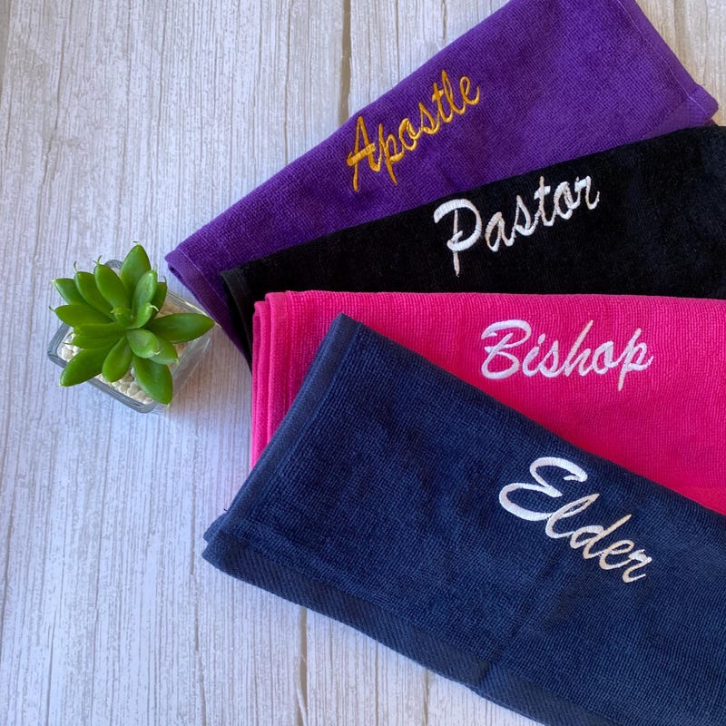 Custom Preaching Towels - Etsy