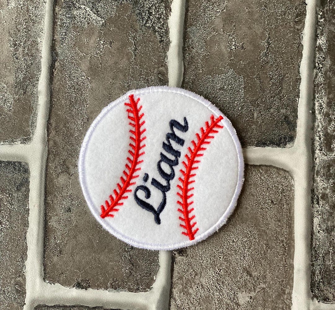 Custom Baseball Feltsoftball Patch Iron or Sew on Embroidered ...
