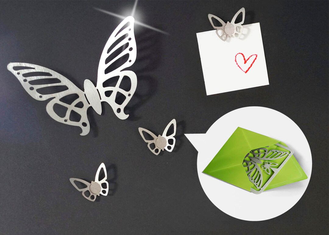 BUTTERFLY (WONDER MAIL), Magnetpins - Etsy