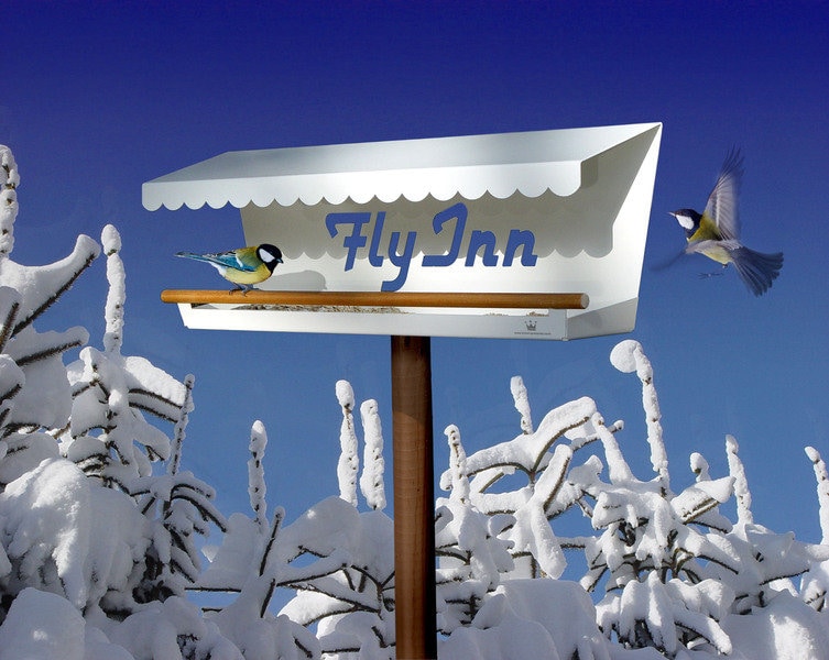 FLY INN, Birdhouse (white) - Etsy