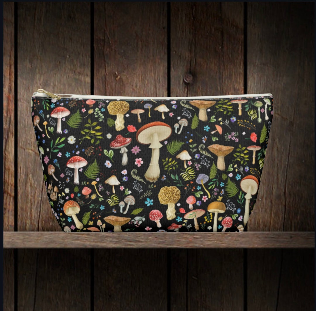 Mushroom Toadstool Pencil Case | Mushroom Accessory Pouch | Woodland ...