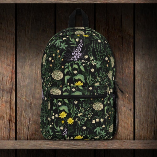 Floral Backpack - Etsy