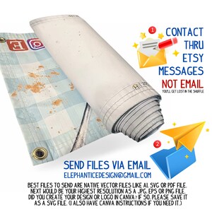 Custom Start-up Show Bundle: Personalized Canopy Banner & Logo Table ...