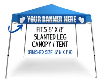 Tent Front Banner - Etsy