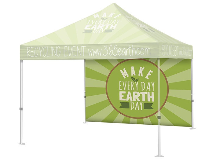 THREE Canopy Tent Side Walls for a 10x10 Tent Used in Craft Festivals ...