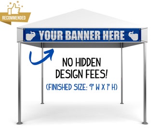 Front of Tent Banner - Etsy