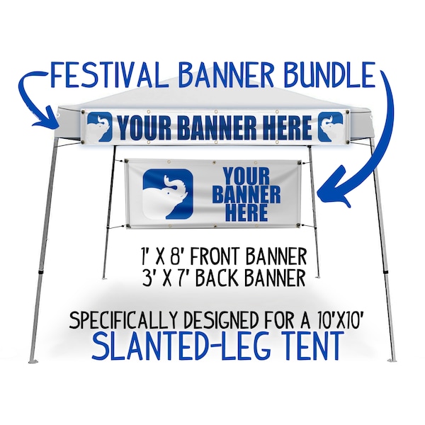 10x10 Canopy Banner - Etsy