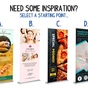 33" X 81" Custom Retractable Banner for Trade Show Exhibits, Events ...