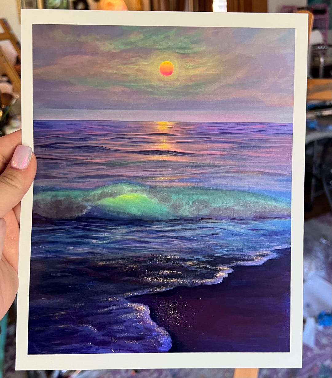 Fine Art Print “ambient Tides" - Etsy