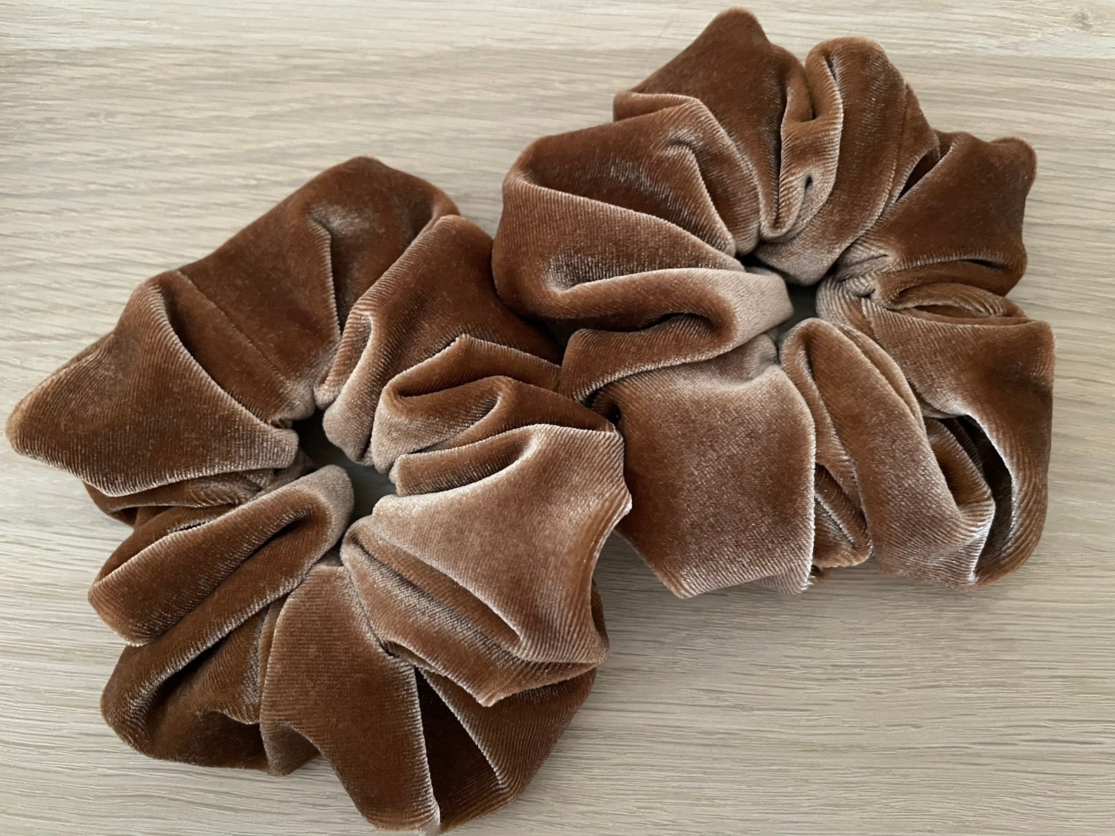 Scrunchie Brown Scrunchie Velvet Scrunchie Scrunchie - Etsy Australia