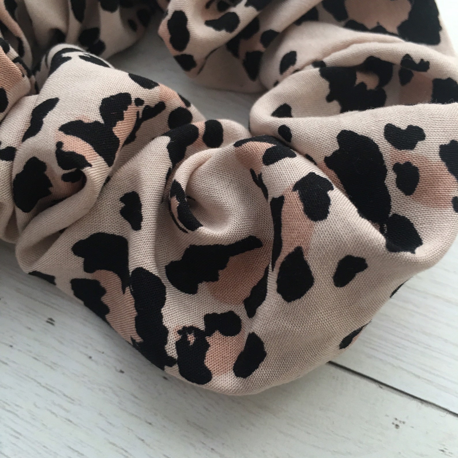 Scrunchie Collection Scrunchies Leopard Scrunchie Satin | Etsy Australia