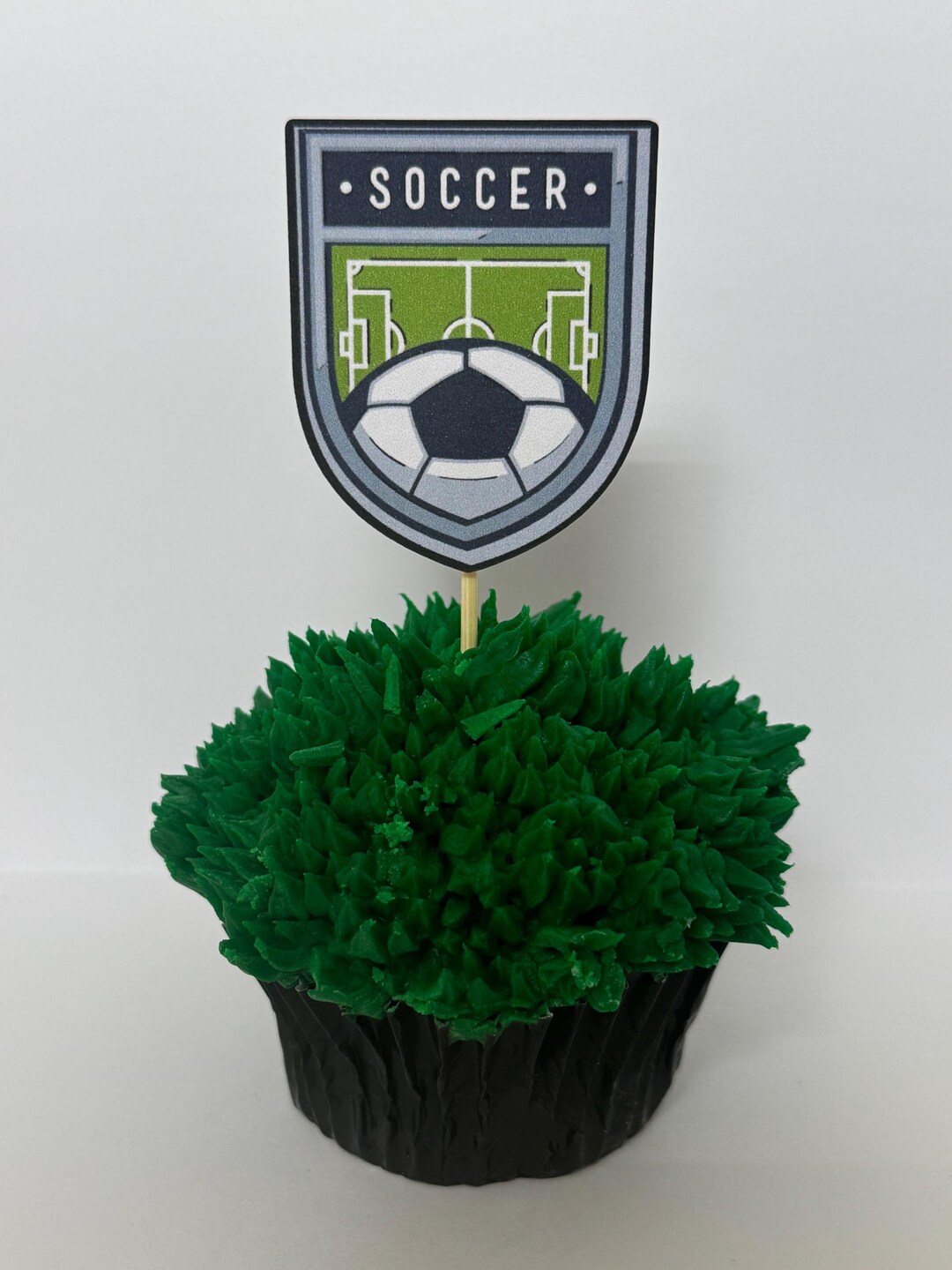 Cupcake Toppers, Soccer Cupcake Toppers, Toppers, Party Toppers, Kids ...