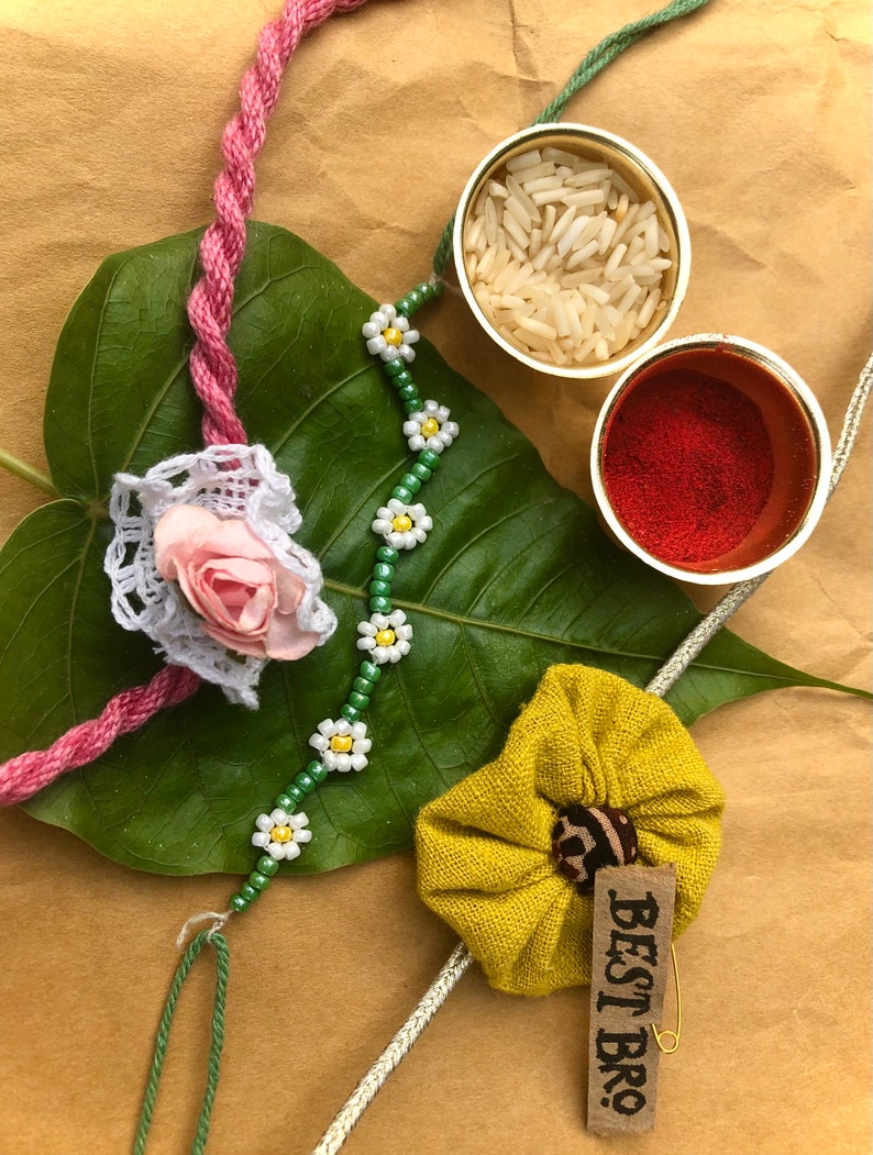 Rakhi Making DIY Kit Craft Kit Starter DIY Beginners to - Etsy