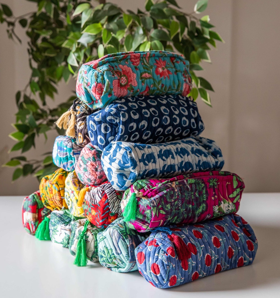 Assorted Set of Multicolour Pouches, Utility Bags, Make up Pouches ...