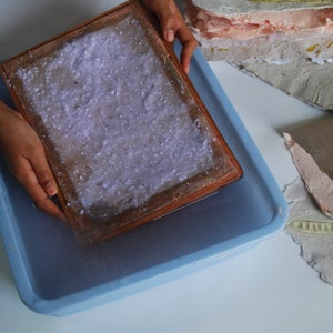 Handmade Paper Making DIY Kit, Craft Kit, Starter DIY, Beginners to ...