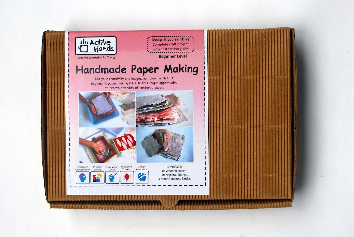 Handmade Paper Making DIY Kit Craft Kit Starter DIY - Etsy