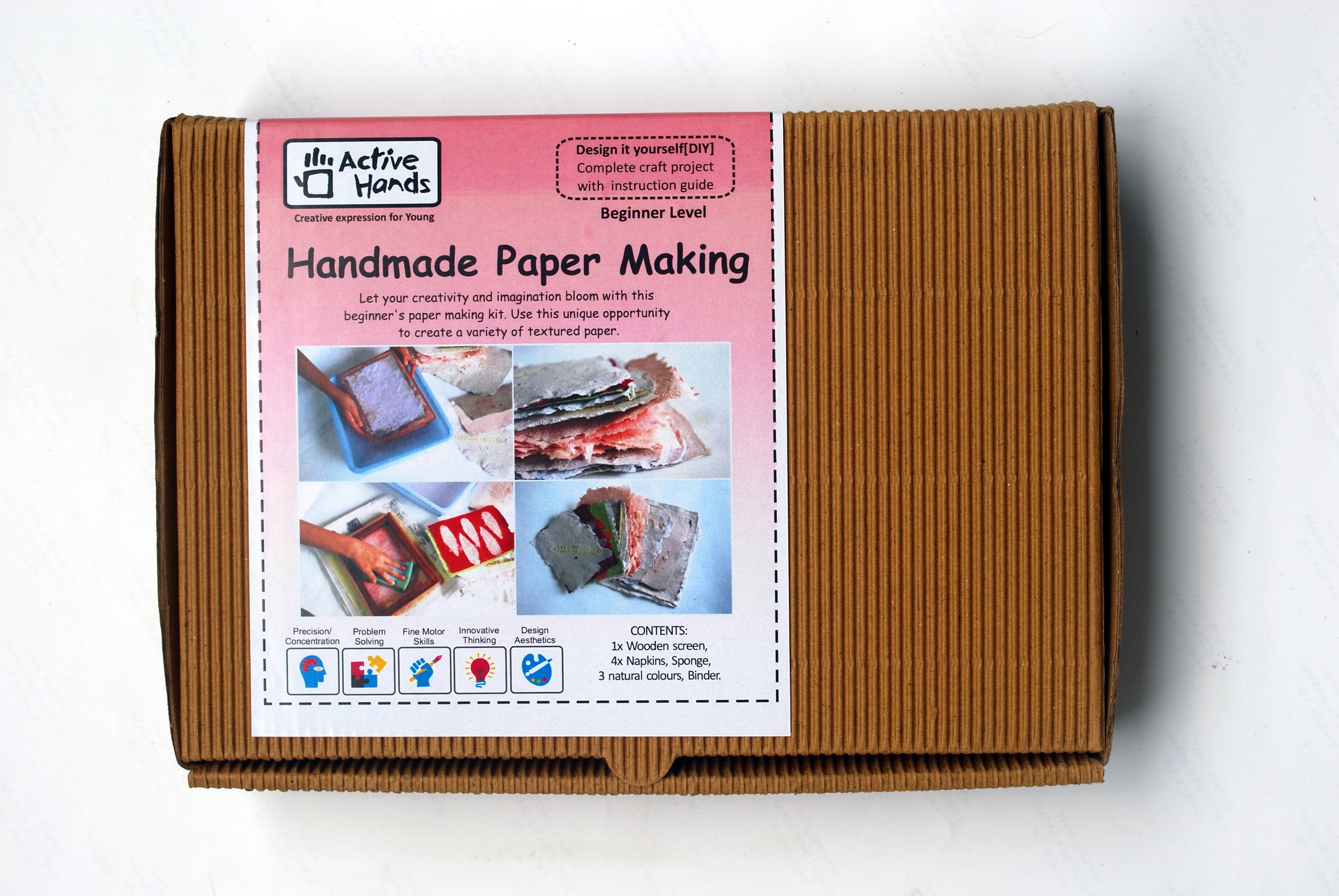 Handmade Paper Making DIY Kit, Craft Kit, Starter DIY, Beginners to ...